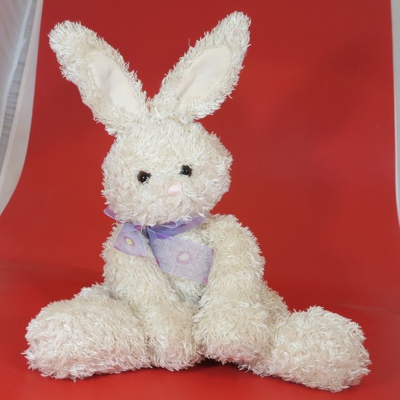 Gund | Toys | Gund Plush Light Beige Bunny Rabbit Stuffed Animal ...